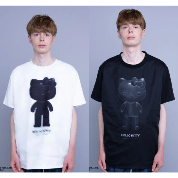 TRIPY ART Tシャツ メンズ レディース おしゃれ ブランド かっこいい かわいい HELLOW KITTY TR-026【お取り寄せ】サンリオ　オフィシャルコラボ　HELLO KITTY BLAKシリーズ。デザイナーが描きおろした...