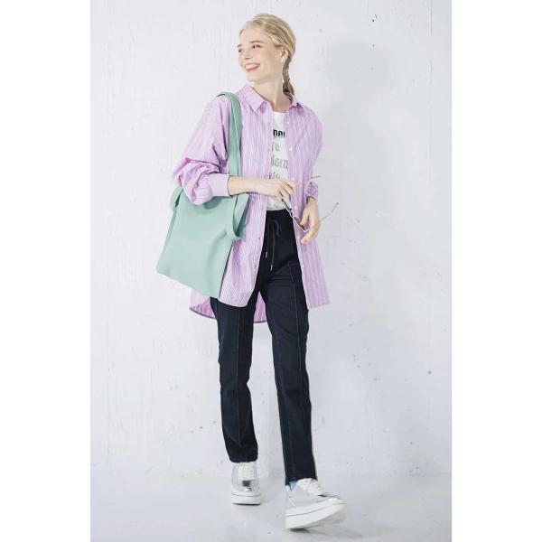 INDIMARK INDKNIT ピンタック ストレート パンツ レディース おしゃれ ブランド かわいい ブラックWK006【お取り寄せ】※こちらの商品はメーカーよりお取り寄せ対応となります。在庫がない場合もございます。抜群のストレッチ性...