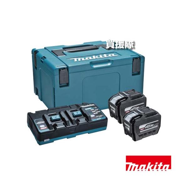 納期について：【取寄】通常3〜5日の発送予定(土日祝除く)■仕様メーカー:マキタ品名:40Vmaxパワーソースキット XGT16 2口タイプ 充電器付品番:A-00055バッテリ容量(Ah):8.0(BL4080H×2 本)最大出力:3.8...