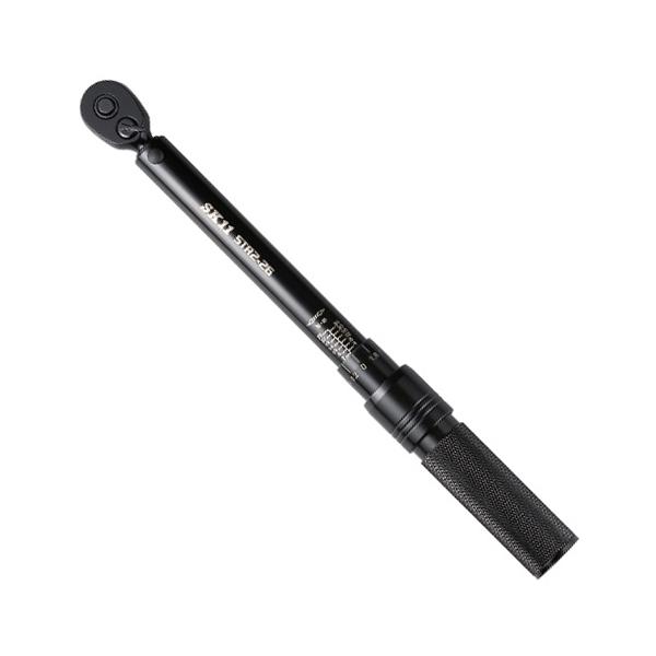 納期について：メーカー直送品(代引き不可)【 特長 】・両回転対応型で右ネジ・左ネジのトルク測定が可能です。・目を引く美しいブラックボディに金色の目盛り表示なので視認性は抜群です。・トルク設定範囲は2〜26N・mというワイドレンジモデルで幅...