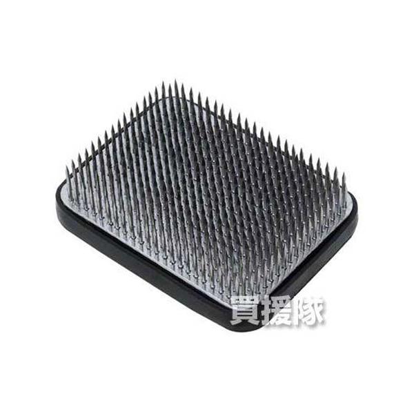 納期について：メーカー直送品(代引き不可)【用途】剣山【機能・特徴】生け花用です錆びにくいステンレス針です【仕様】●すべりにくいゴムマット付【材質】●本体：鉛●針部：ステンレス【商品サイズ】幅75×高さ30×奥行100mm　重量780g【注...