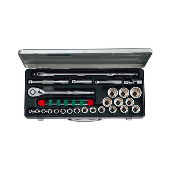 納期について：【取寄】通常3〜5日の発送予定(土日祝除く)■仕様品名:12.7sq.ソケットレンチセット[26点]品番:TB420X重量:5.8kg【セット内容】・ソケット　(六角):B4-08, 10, 11, 12・ソケット　(十二角)...