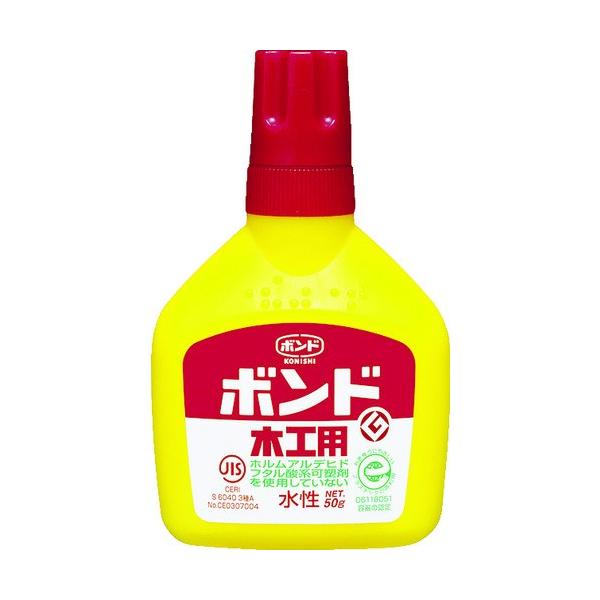 納期について：取寄品3〜5営業日目発送予定★欠品時除くメーカー名：コニシ(株)【 特長 】・ホルムアルデヒド・フタル酸系可塑剤は使用していません。・乾燥後はほぼ透明になり、刃物を傷めずに切削加工ができます。・JIS F☆☆☆☆規格品です。・...