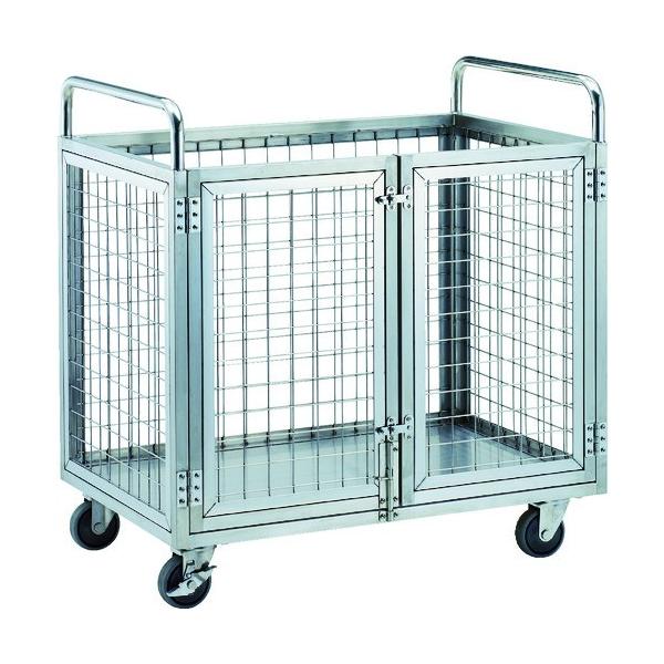 納期について：メーカー直送品(代引き不可)メーカー名：トラスコ中山(株)【 特長 】・本体およびキャスター金具まで全てSUS304製ですので、さびにくく、クリーンルームでもご使用になれます。【 用途 】・食品工場、研究所など。【 仕様 】品...