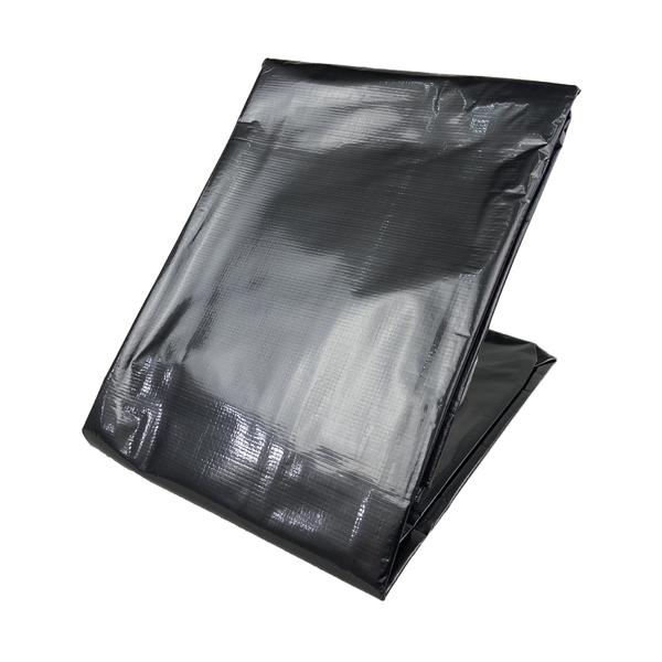 納期について：取寄品3〜5営業日目発送予定★欠品時除くメーカー名：(株)ユタカメイク【 特長 】・片面(ダークグレー面)に特殊な添加剤を施す事により表面抵抗力を低減させ撥水・滑雪に優れます。【 用途 】・作業用シート・カーポート・園芸ハウス...