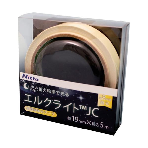 納期について：取寄品3〜5営業日目発送予定★欠品時除くメーカー名：日東エルマテリアル(株)【 特長 】・防災用途に開発されたテープです。・蛍光灯や太陽光などの光を蓄えて、暗闇で発光する事で目印となります。・マイナス20度〜70度の幅広い温度...