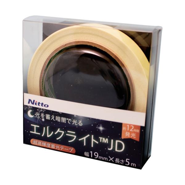 納期について：取寄品3〜5営業日目発送予定★欠品時除くメーカー名：日東エルマテリアル(株)【 特長 】・防災用途に開発されたテープです。・蛍光灯や太陽光などの光を蓄えて、暗闇で発光する事で目印となります。・マイナス20度〜70度の幅広い温度...