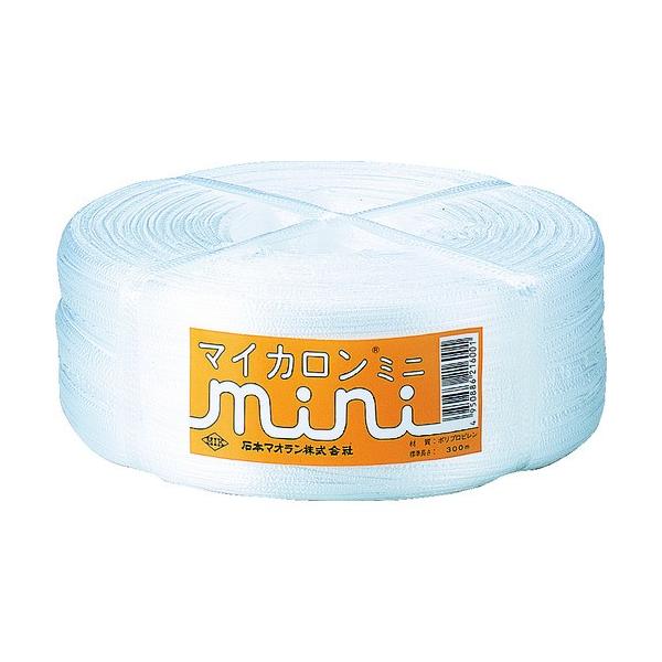 納期について：取寄品3〜5営業日目発送予定★欠品時除くメーカー名：石本マオラン(株)【 特長 】・コンパクトな巻き仕立てです。【 用途 】・一般包装用。【 仕様 】品名:石本 マイカロンミニ#100品番:MLM-15色:白標準幅(mm):1...