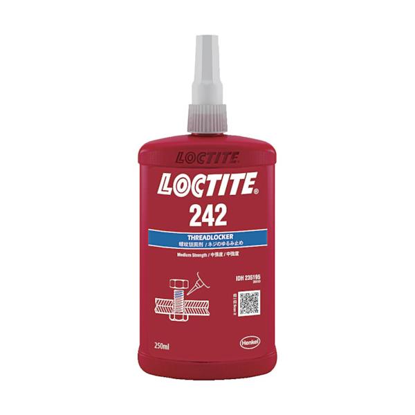 納期について：取寄品3〜5営業日目発送予定★欠品時除くメーカー名：ヘンケルジャパン(株)ACM事業部【 特長 】・ねじや軸などの金属部品のすき間に入り空気がしゃ断されると硬化します(空気にふれているときは硬化しません)。・1液性のため作業の...