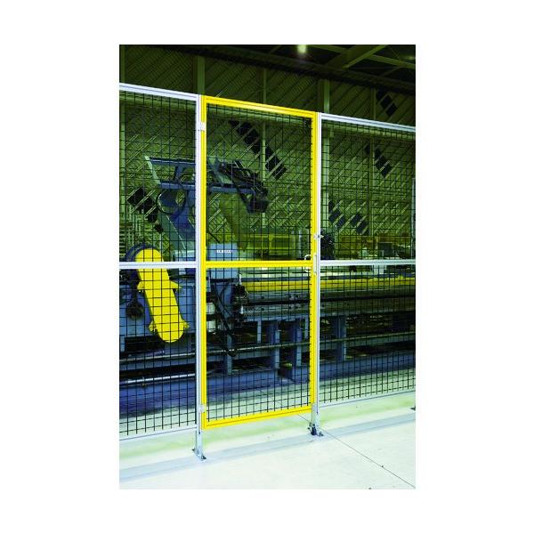 納期について：メーカー直送品(代引き不可)メーカー名：トラスコ中山(株)【 用途 】・一般工場、一般倉庫、各種作業所、その他、安全性を確保したい場所に。【 仕様 】品名:TRUSCO アルミ安全フェンス扉 間口1000mmX高さ1800mm...