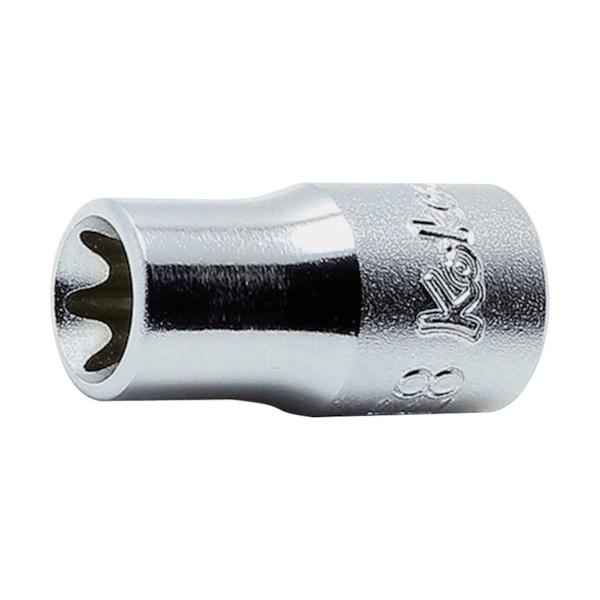 納期について：取寄品3〜5営業日目発送予定★欠品時除くメーカー名：(株)山下工業研究所【 特長 】・トルクスソケットです。【 仕様 】品名:Ko-ken トルクスソケット 差込角6.35mm 対辺E12品番:2425-E12差込角(mm):...