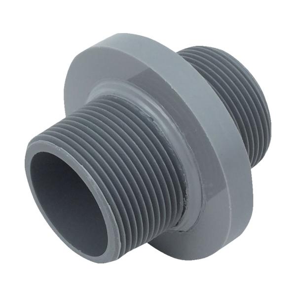 納期について：取寄品3〜5営業日目発送予定★欠品時除くメーカー名：スイコー(株)【 特長 】・ジョイントを規格雄ネジに変換します。【 仕様 】品名:SUIKO ニップル 40A(ジョイント用)品番:NI-40A品名:40Aニップル適合本体:...