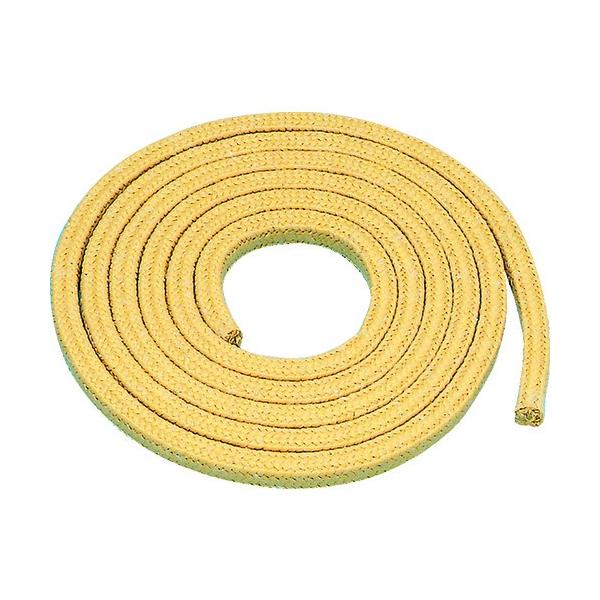 納期について：取寄品3〜5営業日目発送予定★欠品時除くメーカー名：ニチアス(株)【 特長 】・PTFEディスパージョンと耐熱性潤滑剤で処理したポリアミド繊維を編組した耐磨耗性に優れた回転機器用パッキンです。・他のグランドパッキンより耐磨耗性...