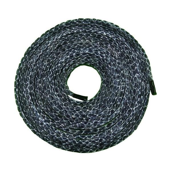 納期について：取寄品3〜5営業日目発送予定★欠品時除くメーカー名：(株)ダイコー【 特長 】・特殊カーボンファイバー繊維にPTFEディスパーションを含浸し編組したグランドパッキンです。・カーボンファイバーは耐薬品性に優れ強酸を除く殆どの流体...