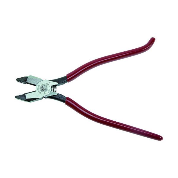 納期について：取寄品3〜5営業日目発送予定★欠品時除くメーカー名：KLEIN TOOLS社【 特長 】・深い溝付きの刃で軽い力でしっかりと掴めます。・耐久性に優れた高周波焼き入れ切断刃を採用しています。・ハンドルは焼戻しされておりワイヤを切...
