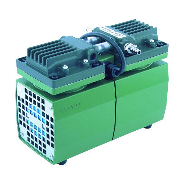 納期について：取寄品3〜5営業日目発送予定★欠品時除くメーカー名：(株)アルバック【 特長 】・ゴムの薄膜(ダイアフラム)の往復運動を利用して排気を行う真空ポンプです。・接ガス部には油、水などは使用していないドライ真空ポンプです。・サーマル...