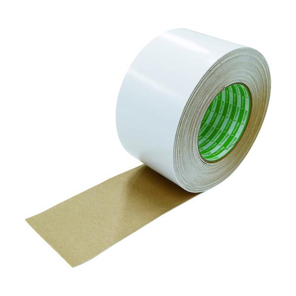 納期について：取寄品3〜5営業日目発送予定★欠品時除くメーカー名：日東エルマテリアル(株)【 特長 】・コシのある基材と強力な粘着剤を使用しているため、粗面にもよく追従します。・耐摩耗性、耐久性に優れた厚手タイプです。・テープ表面に汚れが付...