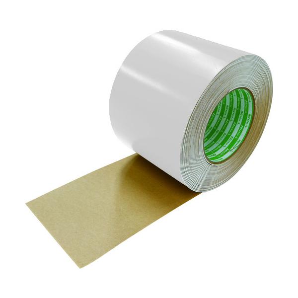 納期について：取寄品3〜5営業日目発送予定★欠品時除くメーカー名：日東エルマテリアル(株)【 特長 】・コシのある基材と強力な粘着剤を使用しているため、粗面にもよく追従します。・耐摩耗性、耐久性に優れた厚手タイプです。・テープ表面に汚れが付...