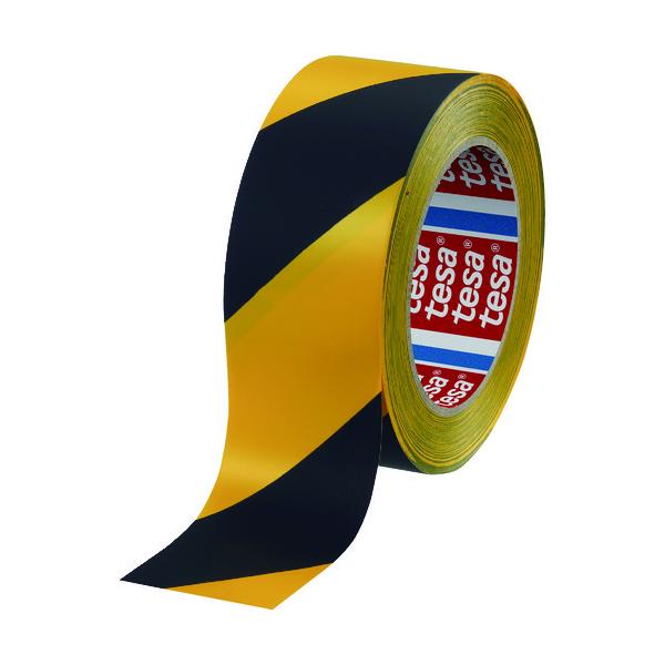 納期について：取寄品3〜5営業日目発送予定★欠品時除くメーカー名：テサテープ(株)【 特長 】・貼るだけできれいなラインが引けます。・柔軟性に優れ、粗面やコーナー部への接着にも適しています。・強靭かつシワになりません。【 用途 】・屋内・屋...