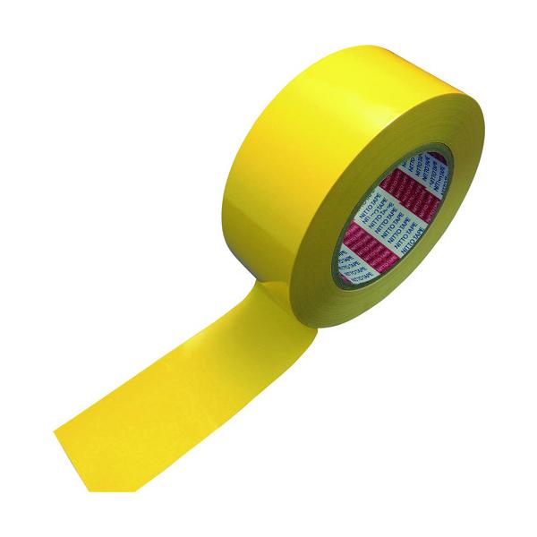 納期について：取寄品3〜5営業日目発送予定★欠品時除くメーカー名：日東エルマテリアル(株)【 特長 】・はく離紙がなくテープ表面に汚れが付きにくいコーティング加工をしています。・鉛やPVCを使わず、環境にやさしいテープです。・有機溶剤を含ま...