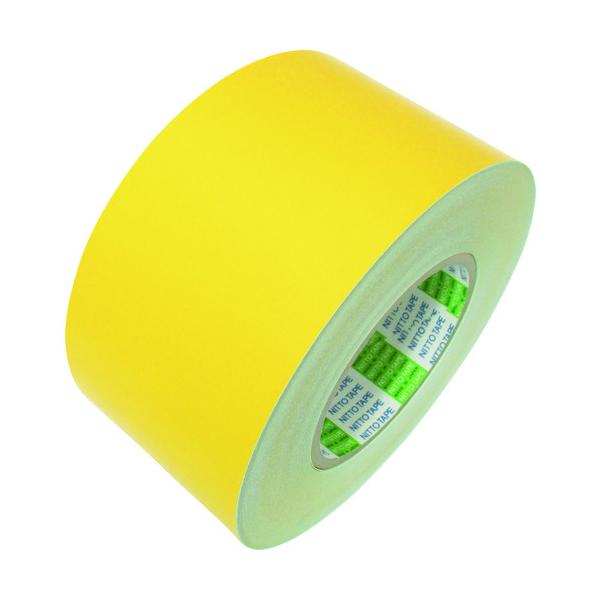 納期について：取寄品3〜5営業日目発送予定★欠品時除くメーカー名：日東エルマテリアル(株)【 特長 】・面にもよくなじむ特殊な粘着剤を使用しています。・接着力が強力で、汚れにくく、耐摩耗性・耐久性に優れたタイプです。・幅のみ別作品製作が可能...