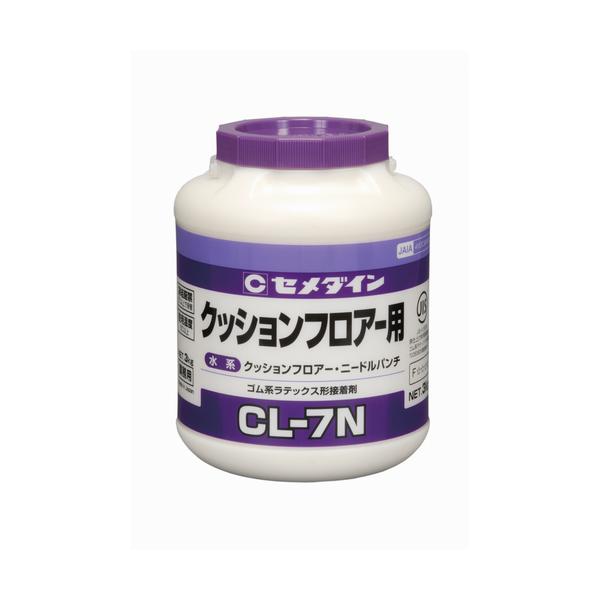納期について：取寄品3〜5営業日目発送予定★欠品時除くメーカー名：セメダイン(株)【 特長 】・クッションフロアー用・合成ゴム系接着剤です。・初期接着力に優れます。・被着皮膜に弾性があり、振動や衝撃に強いです。・JIS A 5536品です。...