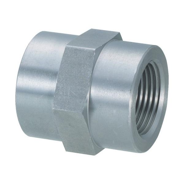 納期について：取寄品3〜5営業日目発送予定★欠品時除くメーカー名：(株)フジトク【 用途 】・油圧配管(鉄鋼・機械・造船など)の接続に。【 仕様 】品名:フジトク 中6角ソケット 6角S 8A 炭素鋼品番:6S-PT-8A呼び径A:8呼び径...