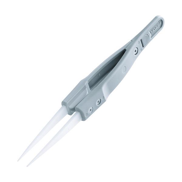 納期について：取寄品3〜5営業日目発送予定★欠品時除くメーカー名：ホーザン(株)【 特長 】・チップ交換が可能な軽量タイプです。・ハンダ・銀ロウが付着しないため、ハンダ付け作業に最適です。・チップ部は、フッ酸を除くほとんどの酸・アルカリ・有...