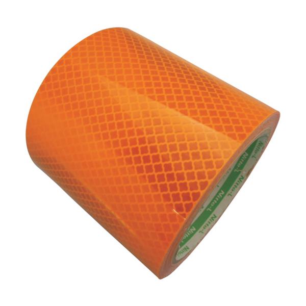 納期について：取寄品3〜5営業日目発送予定★欠品時除くメーカー名：日東エルマテリアル(株)【 特長 】・柔軟性が高い為、曲面や角面に適しています。・プリズムレンズタイプの再帰性反射材を利用しています。・従来の反射テープよりも10倍以上の優れ...