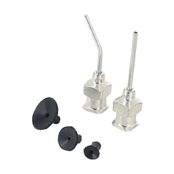 納期について：取寄品3〜5営業日目発送予定★欠品時除くメーカー名：idealtek社【 仕様 】品名:idealtek バキュームピックアップペン用パッド・ノズルセット品番:UVO0000100適合機種:UVO0000000ESD対策仕様パ...