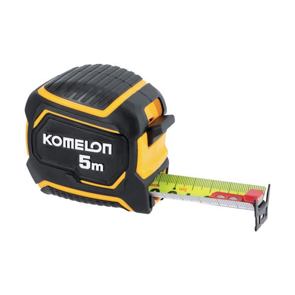 納期について：取寄品3〜5営業日目発送予定★欠品時除くメーカー名：KOMELON社【 特長 】・立ち3.6m、曲がりにくく、折れにくい32mm巾テープを採用しています。・上側マグネット爪です。・読みやすいハイビズカラーです。・大きい目盛なの...