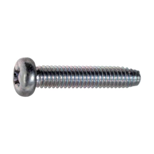 納期について：【取寄】7〜10日での発送予定(土日祝除く)メーカー名：トラスコ中山(株)【 特長 】・小ねじと同じピッチ、タッピングで一番細かく、先端が少し絞っていて1/4カットしています。・カット部が相手材を削る刃の役割をします。・主に構...