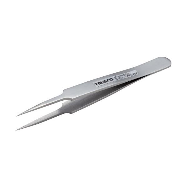 納期について：取寄品3〜5営業日目発送予定★欠品時除くメーカー名：トラスコ中山(株)【 特長 】・先端精度に優れ、細かい部品などを確実に保持します。・材質は非磁性の性質をもつステンレス(SUS304)を使用しています。・本体のバネは柔らかく...