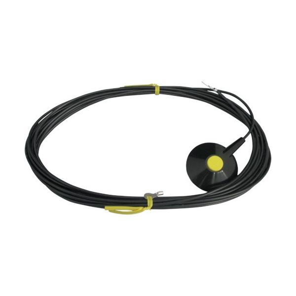 納期について：取寄品3〜5営業日目発送予定★欠品時除くメーカー名：DESCO JAPAN(株)【 特長 】・静電気導電性マットを安全に接地するアース線です。【 用途 】・マットの接地用。【 仕様 】品名:SCS アース線 3040 4.5m...