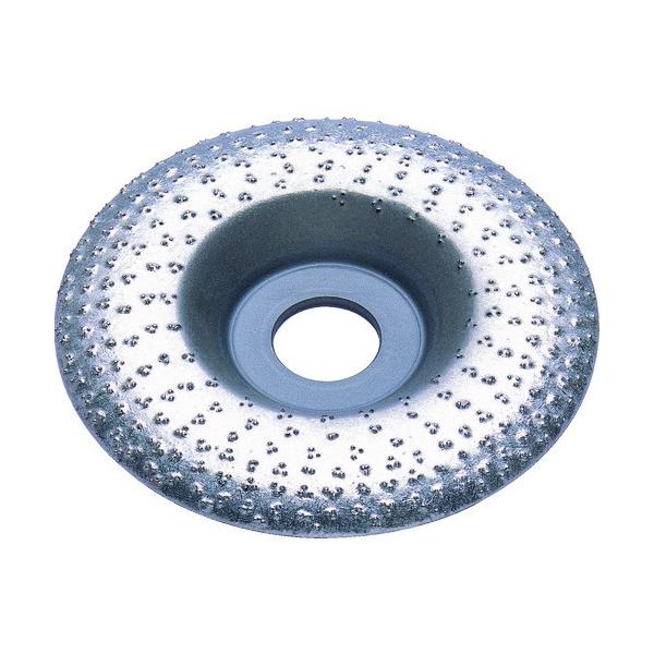 納期について：取寄品3〜5営業日目発送予定★欠品時除くメーカー名：(株)ミヤナガ【 特長 】・曲面研磨・荒仕上げ用です。・電着より摩耗しにくいです。・大粒ダイヤで耐久性・スピード大幅アップします。・全面ダイヤでハネない安全設計です。凸部研削...