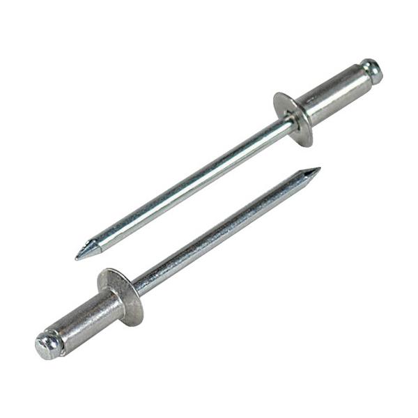 納期について：取寄品3〜5営業日目発送予定★欠品時除くメーカー名：(株)ロブテックス【 特長 】・表面を平らに保つ場合に便利です。・フランジ部皿頭・片側から複数の母材をワン・アクションで締結できます。溶接に比べて作業の省力化や生産性の向上に...