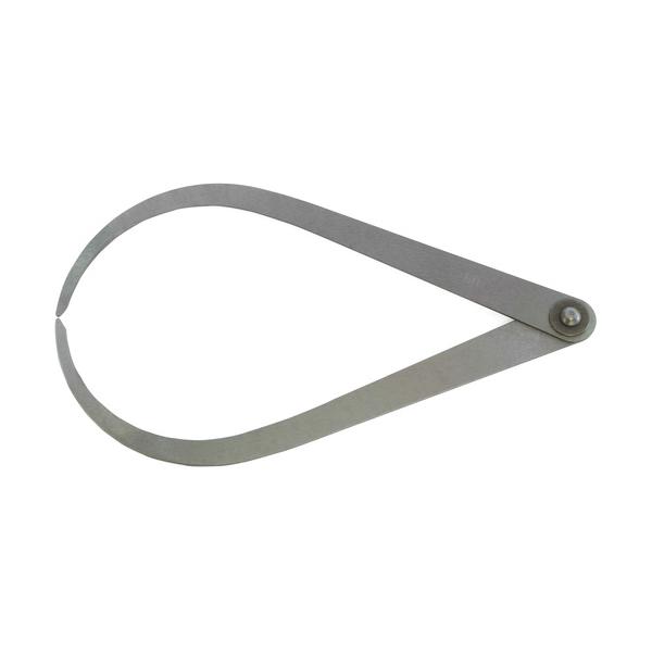 納期について：取寄品3〜5営業日目発送予定★欠品時除くメーカー名：新潟精機(株)【 特長 】・外径寸法の移し取りに便利です。・先端焼き入れ加工品です。【 用途 】・丸棒、パイプなどの外径寸法の移し取りに。【 仕様 】品名:SK 並丸パス 2...