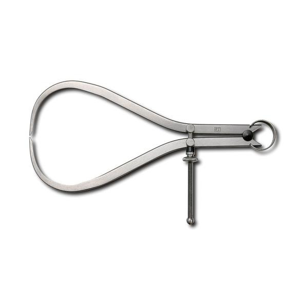 納期について：取寄品3〜5営業日目発送予定★欠品時除くメーカー名：新潟精機(株)【 特長 】・外径寸法の移し取りに便利な微動機能付です。・先端焼き入れ加工品です。【 用途 】・丸棒、パイプなどの外径寸法の移し取りに。【 仕様 】品名:SK ...