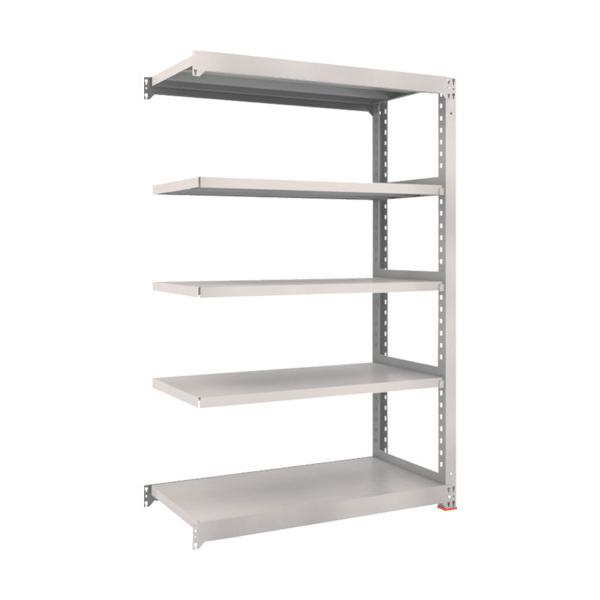 納期について：メーカー直送品(代引き不可)メーカー名：トラスコ中山(株)【 仕様 】品名:TRUSCO M3型中量棚 1200X721XH1800 5段 連結 免震樹脂ベース付 ネオグレー品番:M3-6475BSFC_NG-NG間口(mm)...