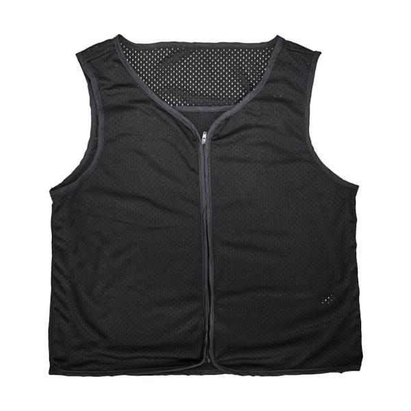 納期について：取寄品3〜5営業日目発送予定★欠品時除くメーカー名：トラスコ中山(株)【 特長 】・インナーパッドを挿入することで簡易的に耐刃・耐突防護衣になる安全ベストです。・従来の重くて硬い防護衣と違い、軽く柔らかい素材のため動きやすく作...