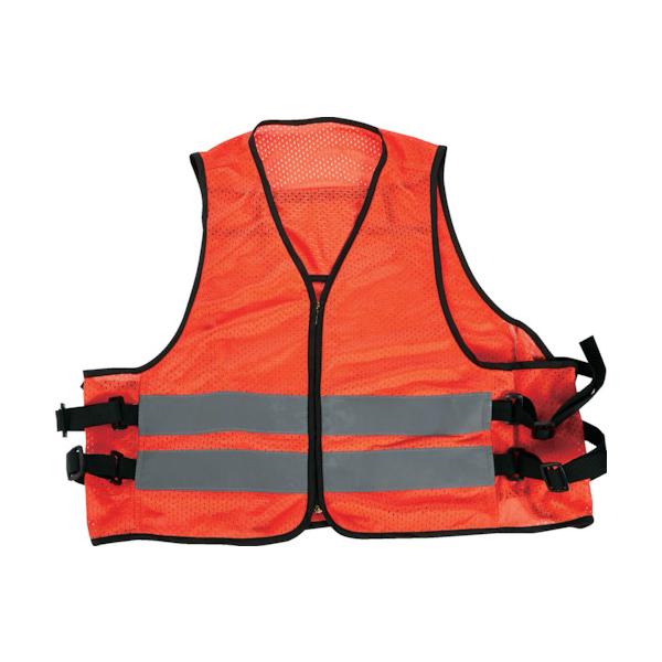 納期について：取寄品3〜5営業日目発送予定★欠品時除くメーカー名：トラスコ中山(株)【 特長 】・インナーパッドを挿入することで簡易的に耐刃・耐突防護衣になる安全ベストです。・従来の重くて硬い防護衣と違い、軽く柔らかい素材のため動きやすく作...