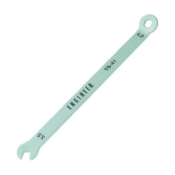 納期について：取寄品3〜5営業日目発送予定★欠品時除くメーカー名：(株)エンジニア【 特長 】・厚みがわずか1.5mmの超薄型スパナです。・めがね、スパナのコンビセットです。・ヘッドの曲り角度は30°です。【 用途 】・六角ボルト・ナットお...