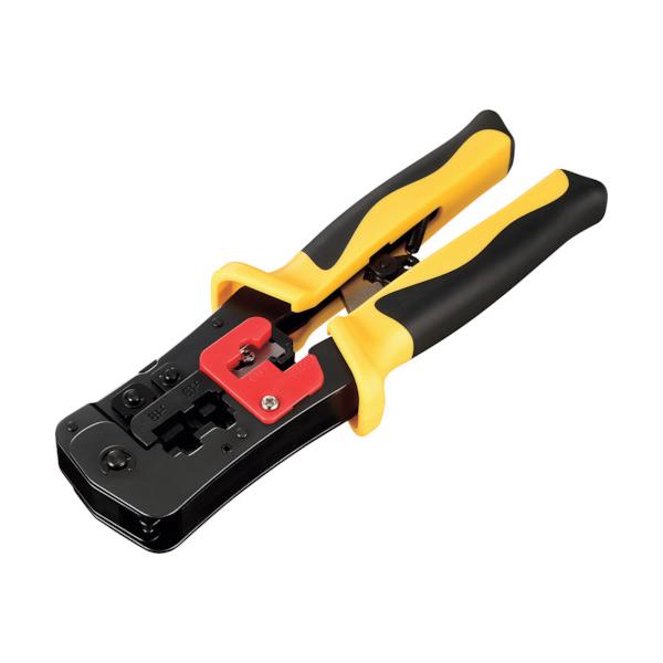 納期について：取寄品3〜5営業日目発送予定★欠品時除くメーカー名：(株)バッファロー【 特長 】・ラチェット付きかしめ工具です。・RJ45コネクターとRJ11コネクターに対応です。・単線・ヨリ線両対応です。【 仕様 】品名:BUFFALO ...