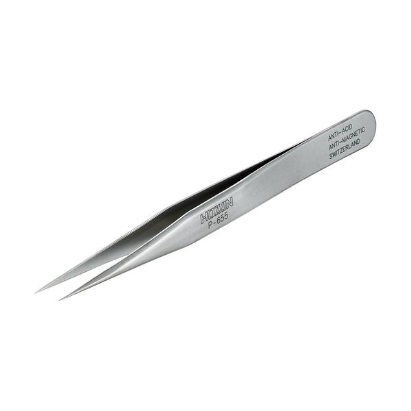 納期について：取寄品3〜5営業日目発送予定★欠品時除くメーカー名：ホーザン(株)【 特長 】・先端の仕上げに妥協のない、非磁性のハイスペックモデルです。【 用途 】・磁気を嫌う精密機器の作業に。【 仕様 】品名:HOZAN ピンセット 12...