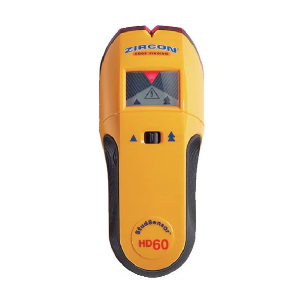 納期について：取寄品3〜5営業日目発送予定★欠品時除くメーカー名：ZIRCON社【 用途 】・壁裏の間柱や通電線の探知【 仕様 】品名:ZIRCON 壁裏探知器 スタッドセンサー(TM) HD60品番:HD60幅(mm):72高さ(mm):...