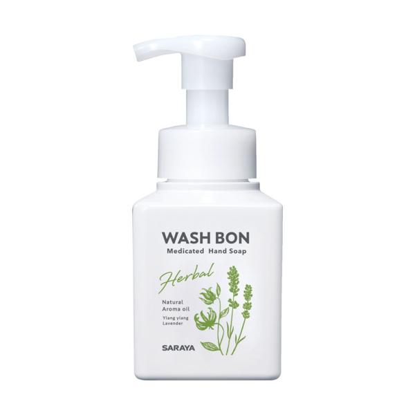 納期について：取寄品3〜5営業日目発送予定★欠品時除くメーカー名：サラヤ(株)【 特長 】・殺菌・消毒ができる爽やかなフローラルの香りの白色泡状手洗い石けん液です。・医薬部外品です。・イランイランとラベンダーの天然精油の香りです。・ヤシの実...