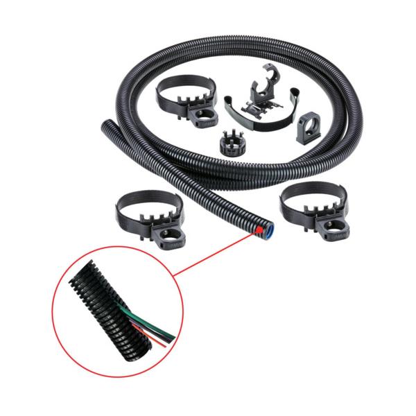 納期について：取寄品3〜5営業日目発送予定★欠品時除くメーカー名：ABB(株)【 特長 】・協働ロボット設置後に簡単に取り付けることができ、協働ロボット用ケーブルをしっかりと保護するソリューションです。【 用途 】・市場で最も広く使用されて...