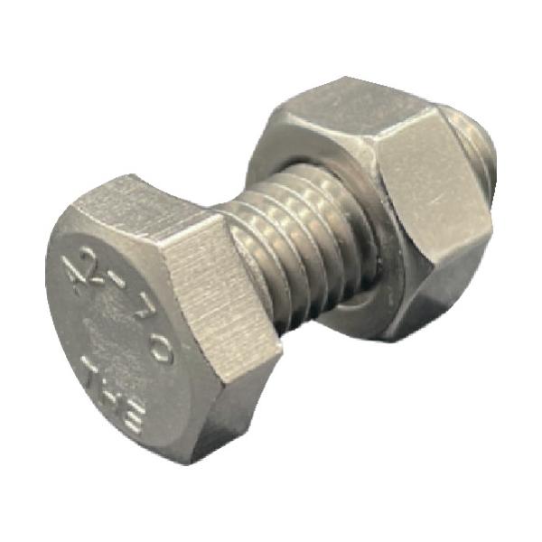 納期について：取寄品3〜5営業日目発送予定★欠品時除くメーカー名：プロスパー洸洋(株)【 特長 】・スタイル1ナットはナットの高さは約0.9Dとなります。・本体規格品のボルトにはワッシャーフェイス(座)がついています。・本体規格品のボルトナ...