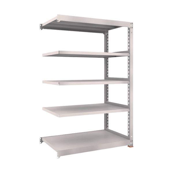 納期について：メーカー直送品(代引き不可)メーカー名：トラスコ中山(株)【 仕様 】品名:TRUSCO スチールラック M5型中量棚 1200×721×H1800 5段 連結 免震樹脂ベース付 ネオグレー ネオグレー品番:M5-6475BS...