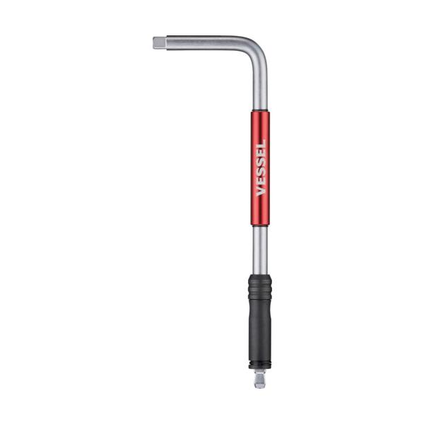 納期について：取寄品3〜5営業日目発送予定★欠品時除くメーカー名：(株)ベッセル【 特長 】・前にスライドでビット、後ろにスライドでソケット、ソケットもビットも使える2WAYドライブです。・首振りドライブ・回転グリップで軽快に早回しができま...